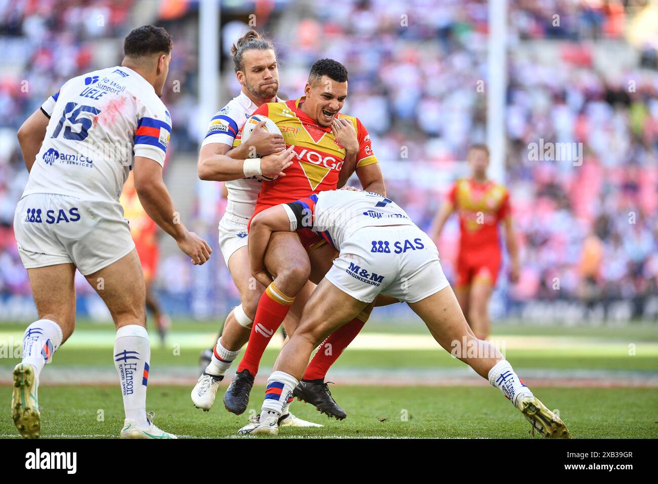 London, England - 8th June 2024 - Ben Jones-Bishop of Sheffield Eagles ...