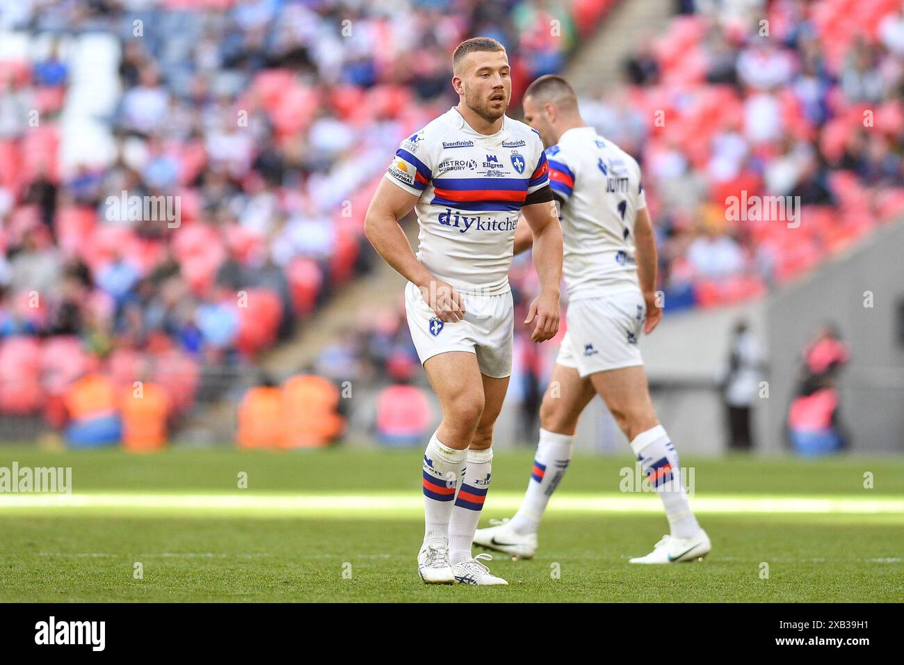 London, England - 8th June 2024 - Wakefield Trinity's Thomas Doyle ...