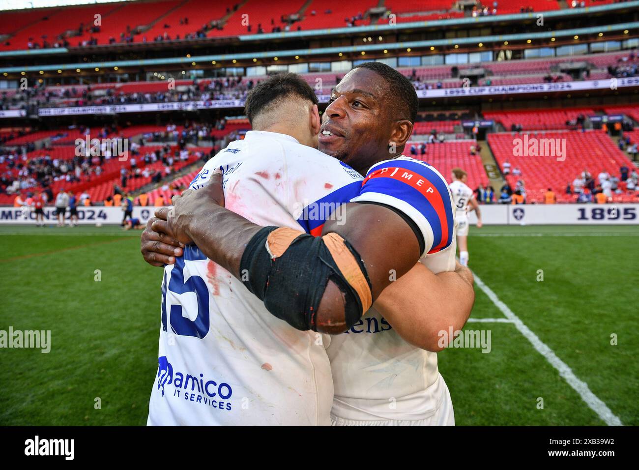 London, England - 8th June 2024 - Wakefield Trinity's Jermaine ...