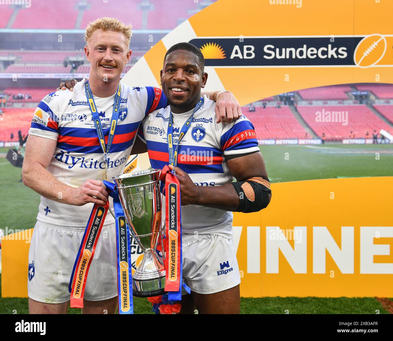 London, England - 8th June 2024 - Wakefield Trinity's Lachlan Walmsley ...