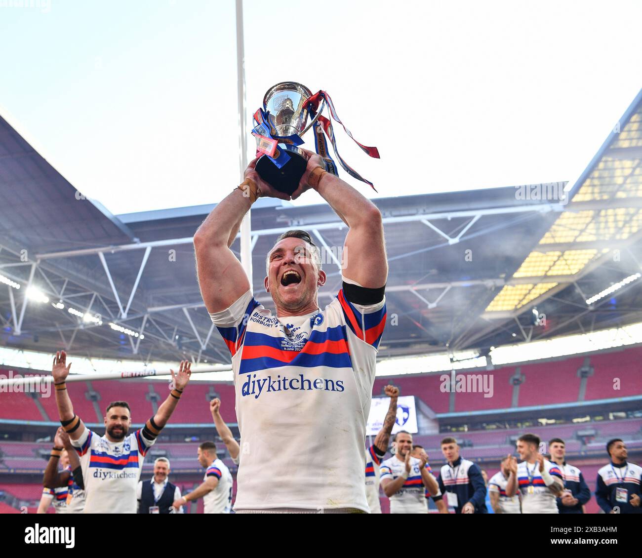 London, England - 8th June 2024 - Wakefield Trinity Captain Matty ...