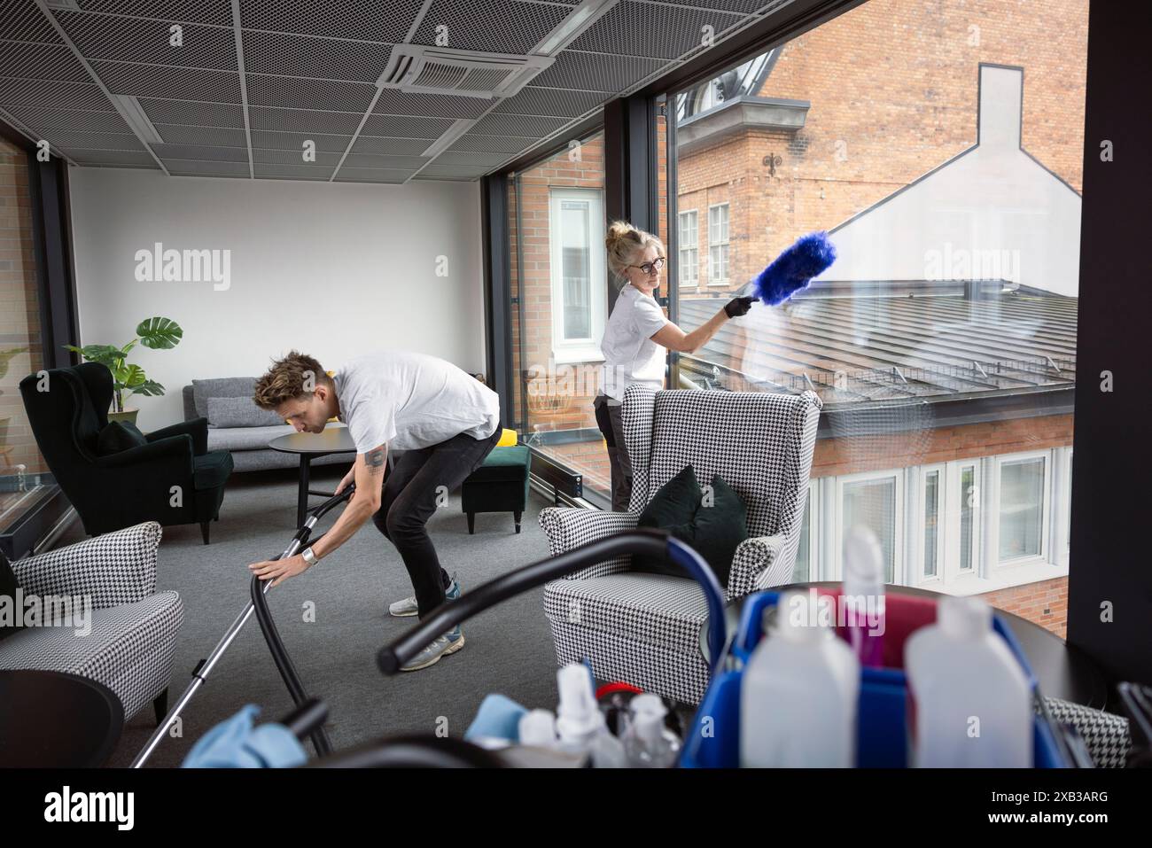 Male maid hi-res stock photography and images - Alamy