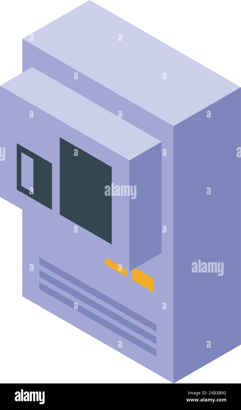 Electric meter counter showing energy consumption data on display ...