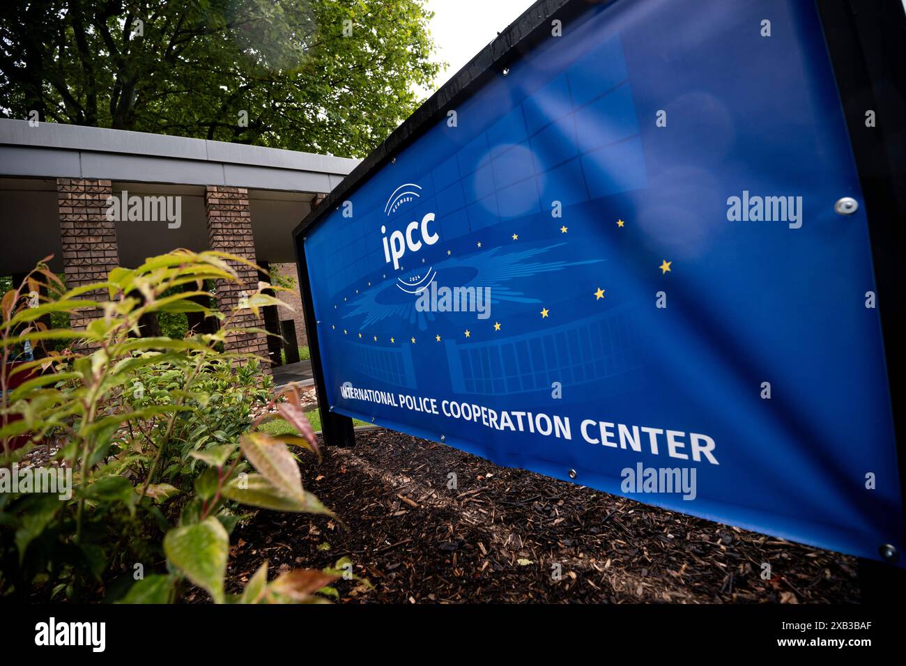 Neuss, Germany. 10th June, 2024. A sign in front of the headquarters ...