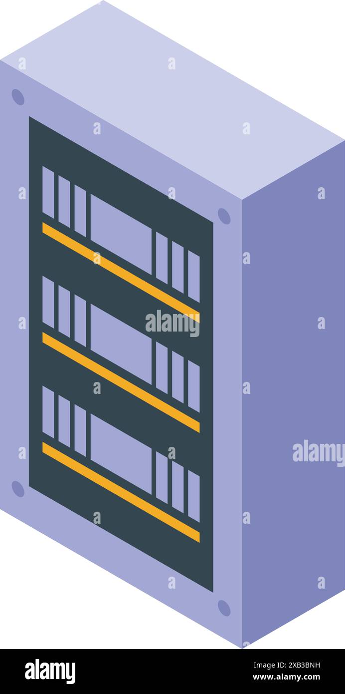 Electric connecting box Stock Vector Images - Alamy