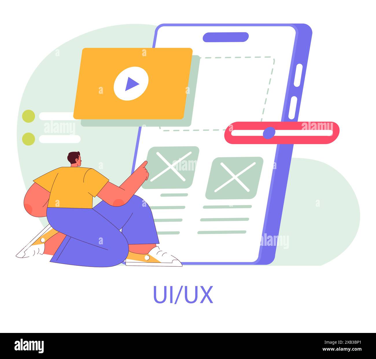 Mobile Marketing concept. Interactive digital advertising through ...