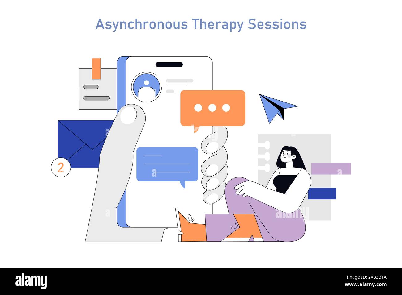 Counseling sessions Stock Vector Images - Alamy