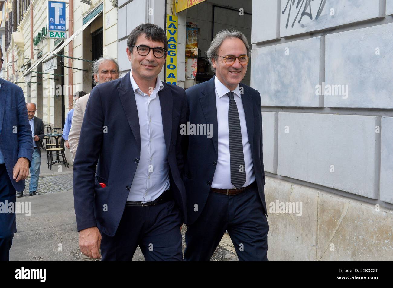 Italy, Rome, June 10, 2024 : (R) Angelo Bonelli (Secretary of the Green ...