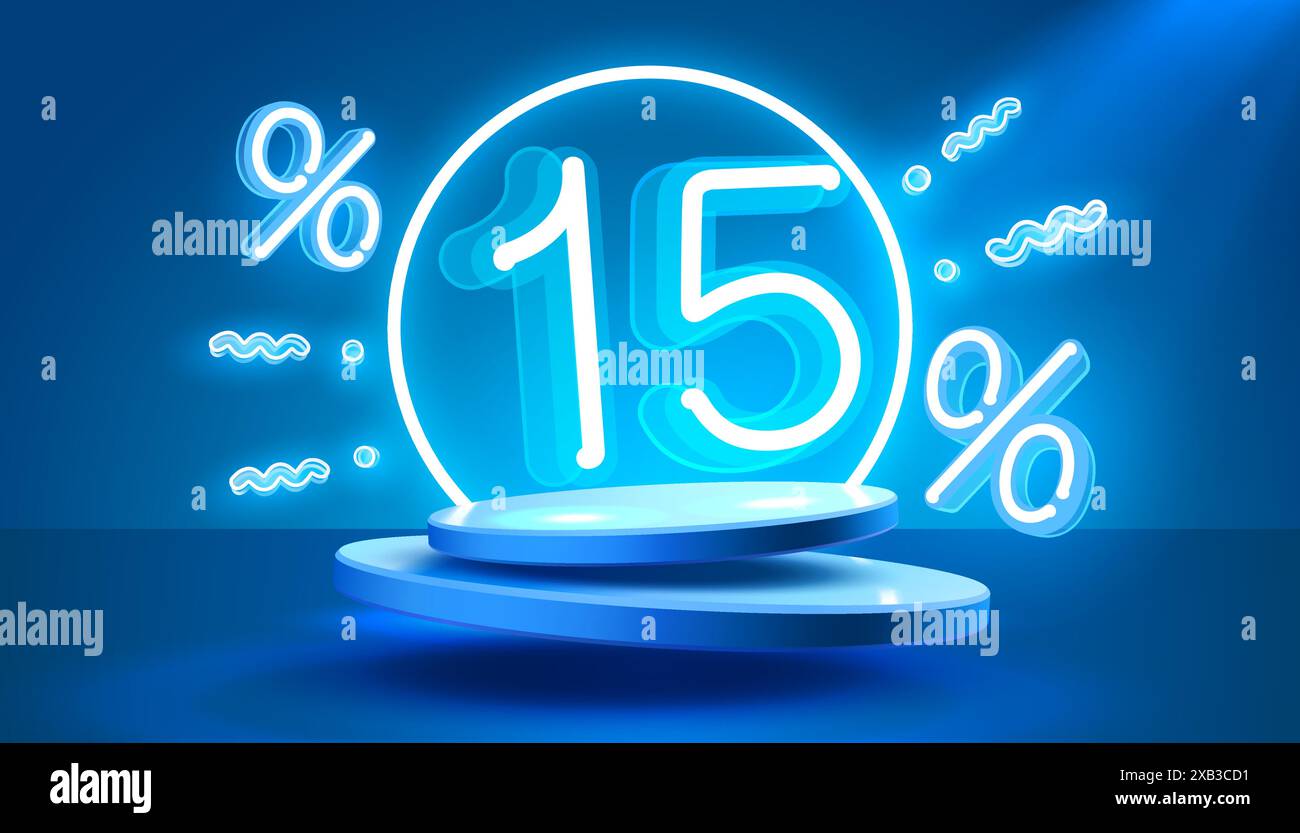 15 off sale banner sign board hi-res stock photography and images - Alamy