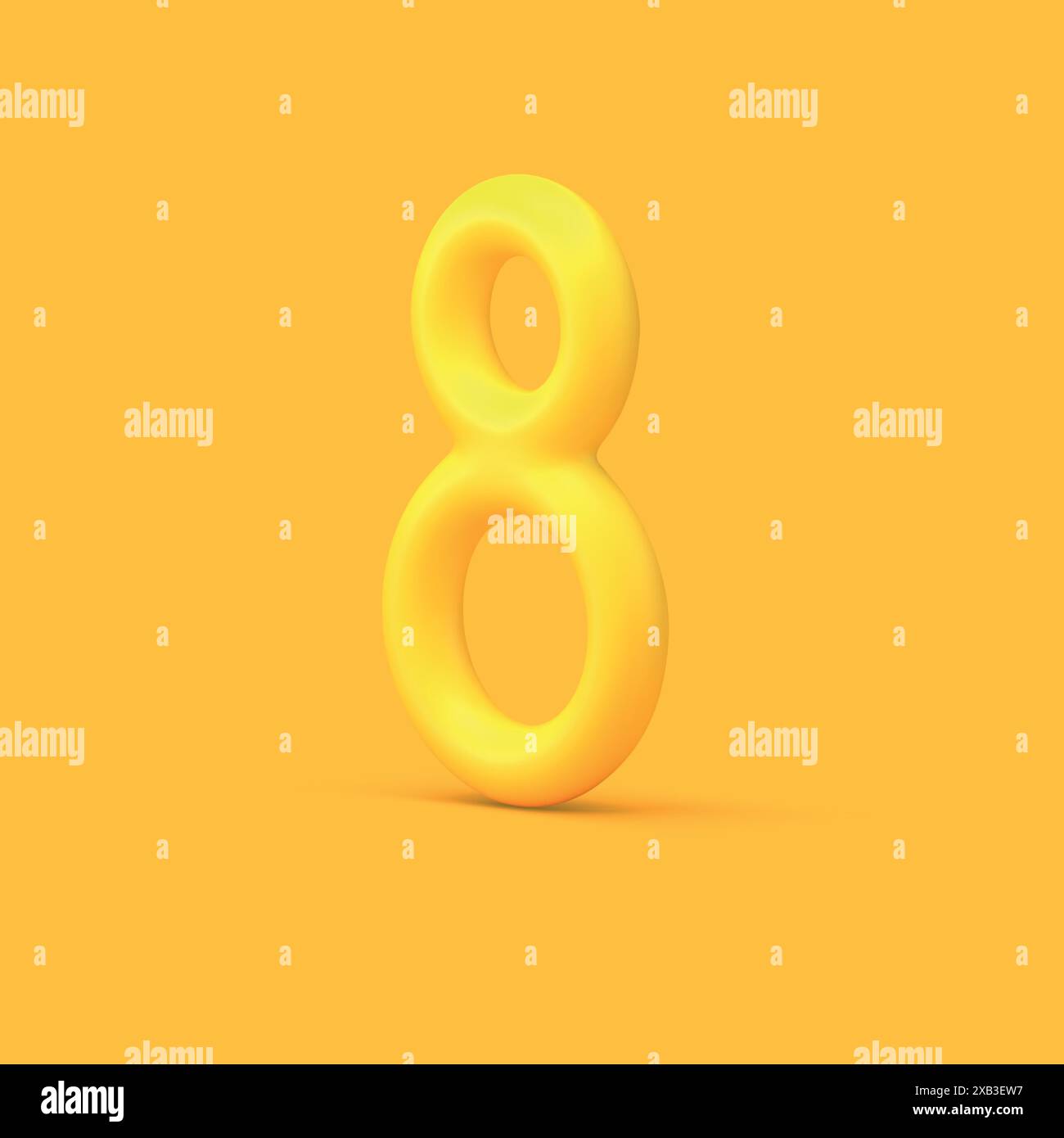 Number 8 sticker hi-res stock photography and images - Alamy