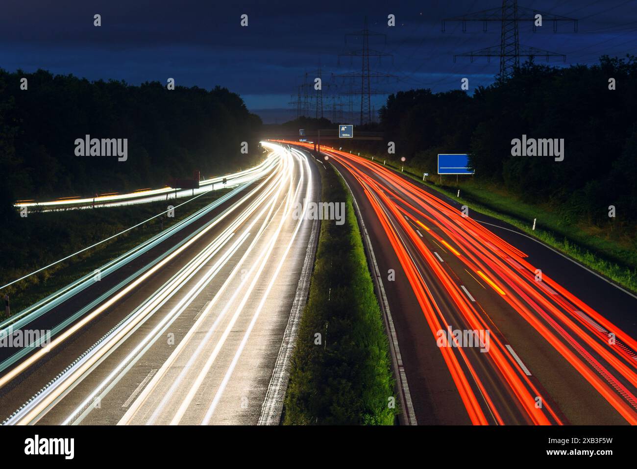High voltage pylon sign hi-res stock photography and images - Alamy
