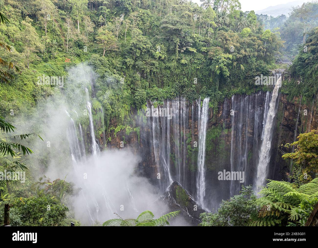 View from top cliff waterfall hi-res stock photography and images - Alamy