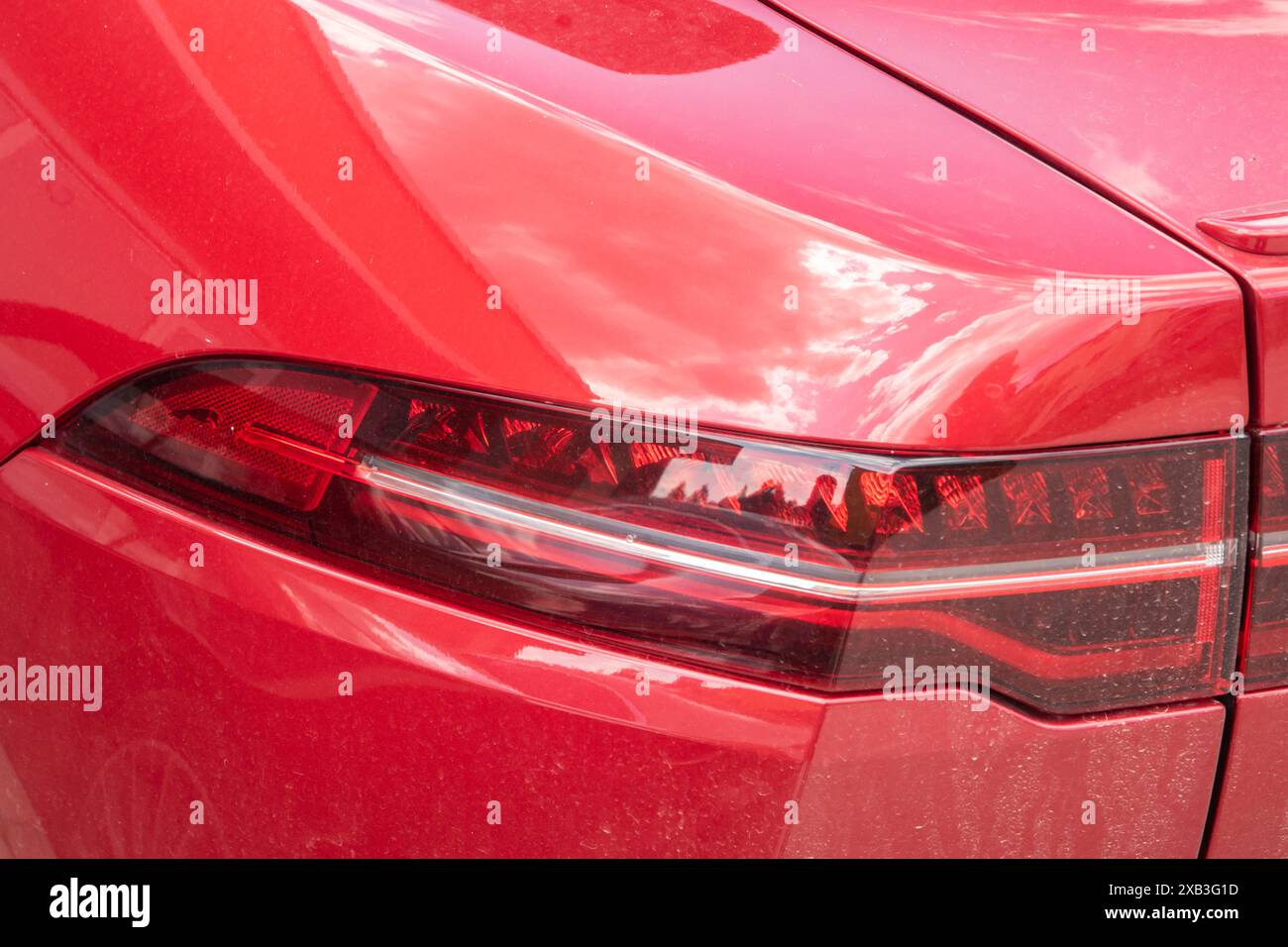 Rear tail brake lights lamp hi-res stock photography and images - Alamy