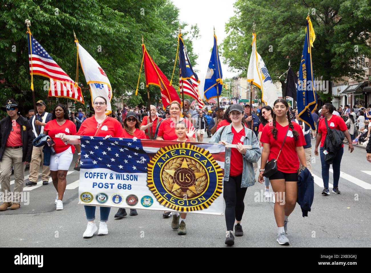 157th Memorial Day Parade on May 27, 2024 IN BAY RIDGE, BROOKLYN, NEW ...