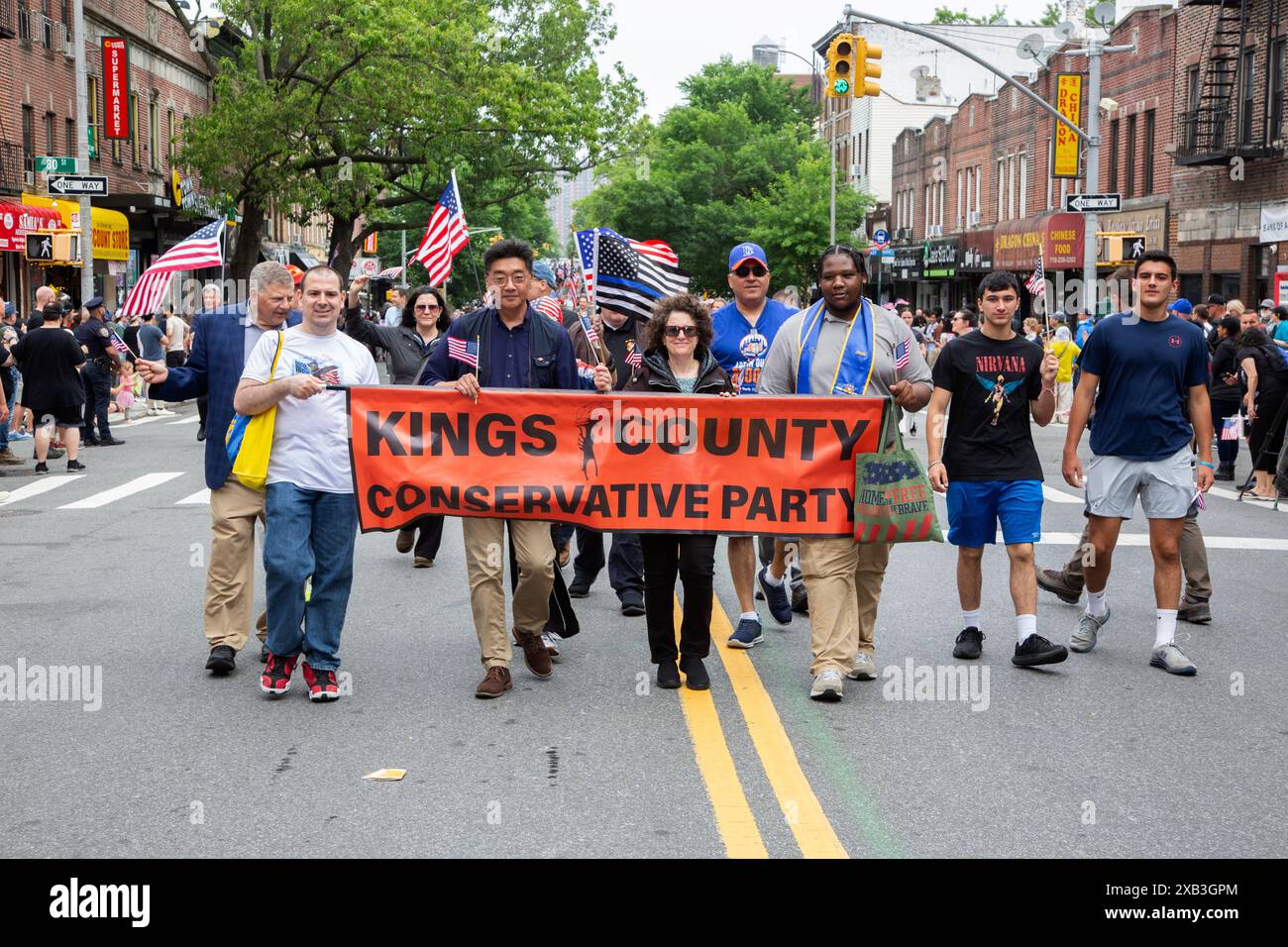 157th Memorial Day Parade on May 27, 2024 IN BAY RIDGE, BROOKLYN, NEW ...