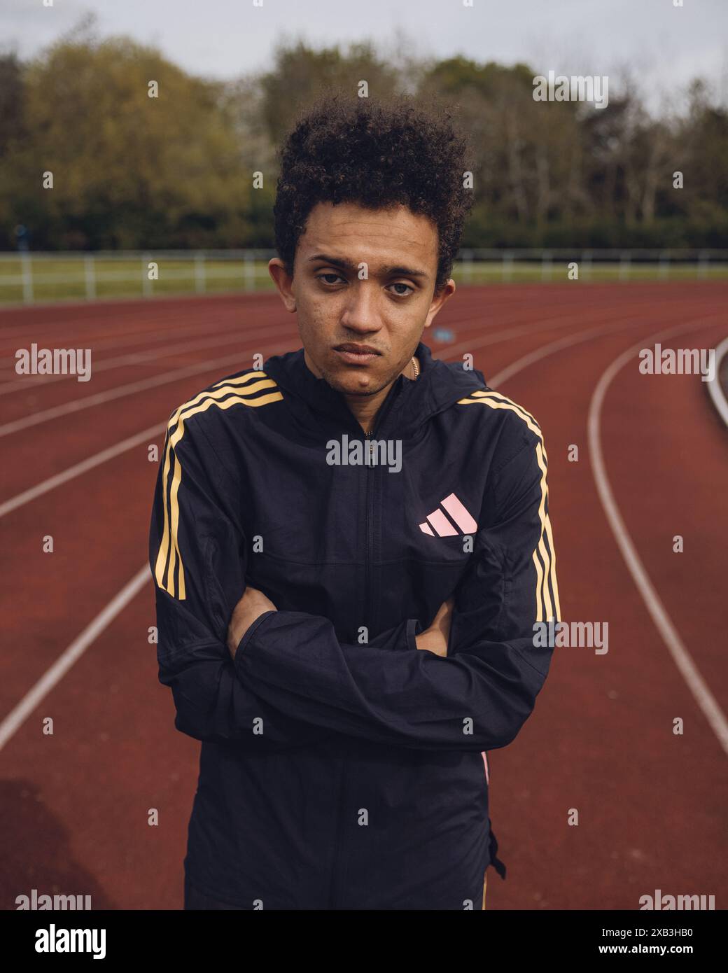 Lea Valley, United Kingdom. 14 April, 2024. Great Britain’s Thomas ...