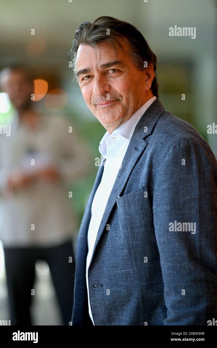 Yannick Alleno attends the 2024 French Open at Roland Garros on June 09 ...