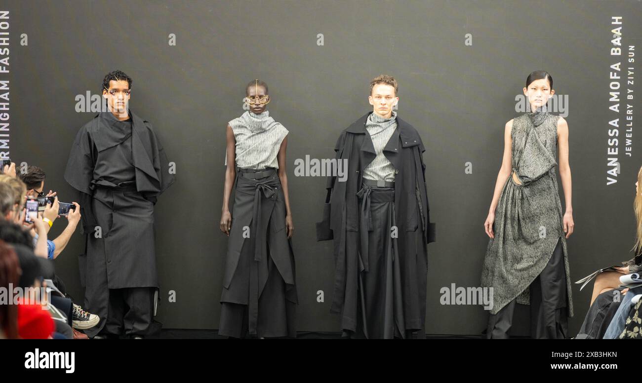 London, UK. 10th June, 2024. Graduate Fashion week 2024 Birmingham City ...