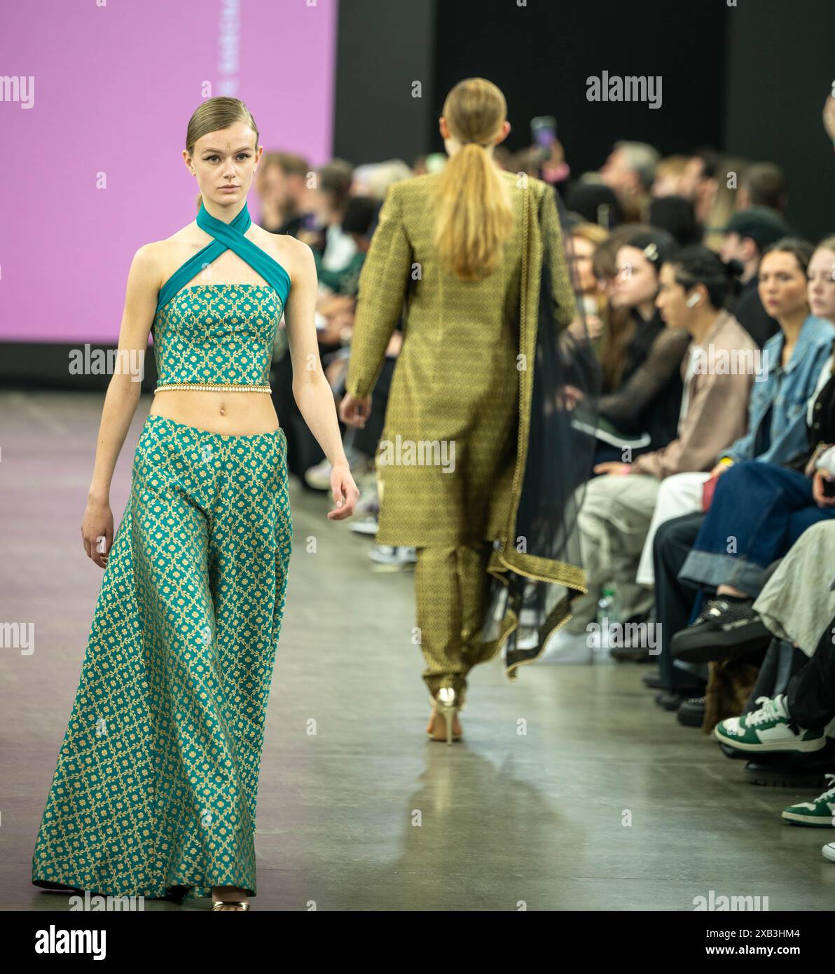 London, UK. 10th June, 2024. Graduate Fashion week 2024 Birmingham City ...