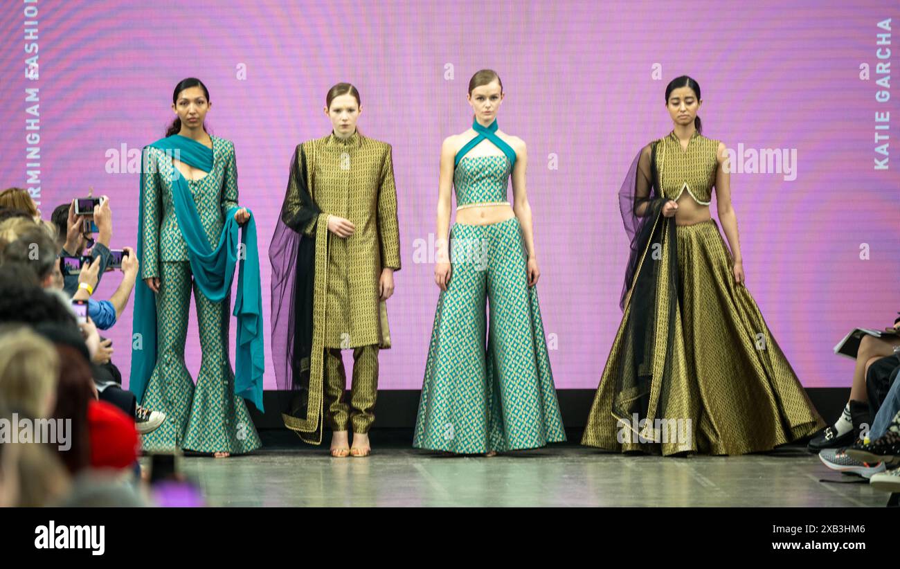London, UK. 10th June, 2024. Graduate Fashion week 2024 Birmingham City ...