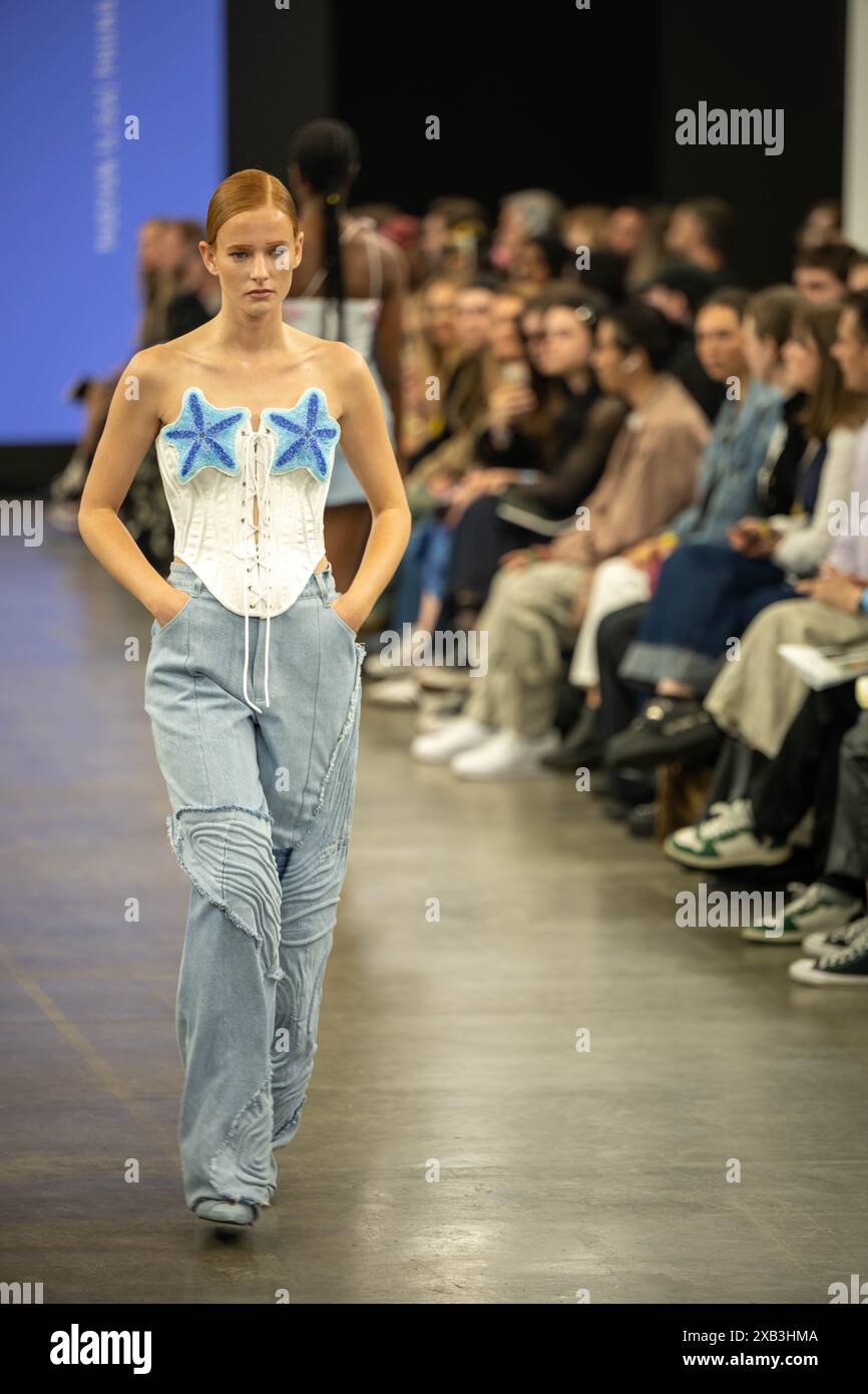 London, UK. 10th June, 2024. Graduate Fashion week 2024 Birmingham City ...
