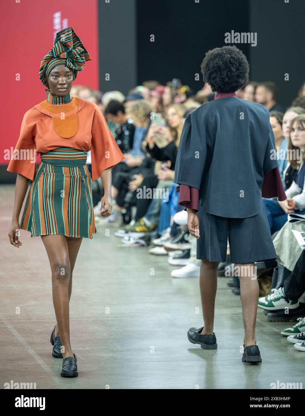 London, UK. 10th June, 2024. Graduate Fashion week 2024 Birmingham City ...