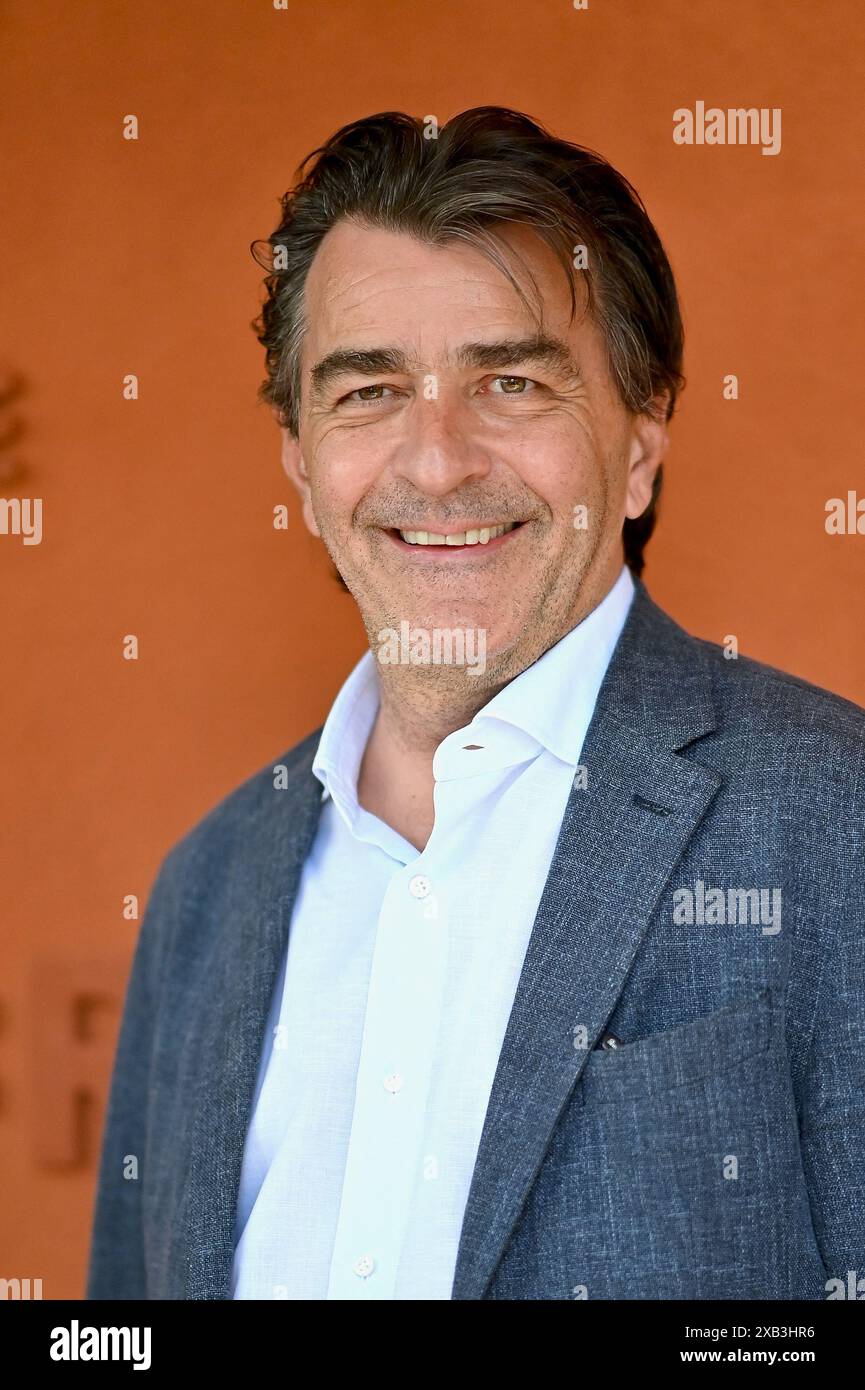 Yannick Alleno attends the 2024 French Open at Roland Garros on June 09 ...