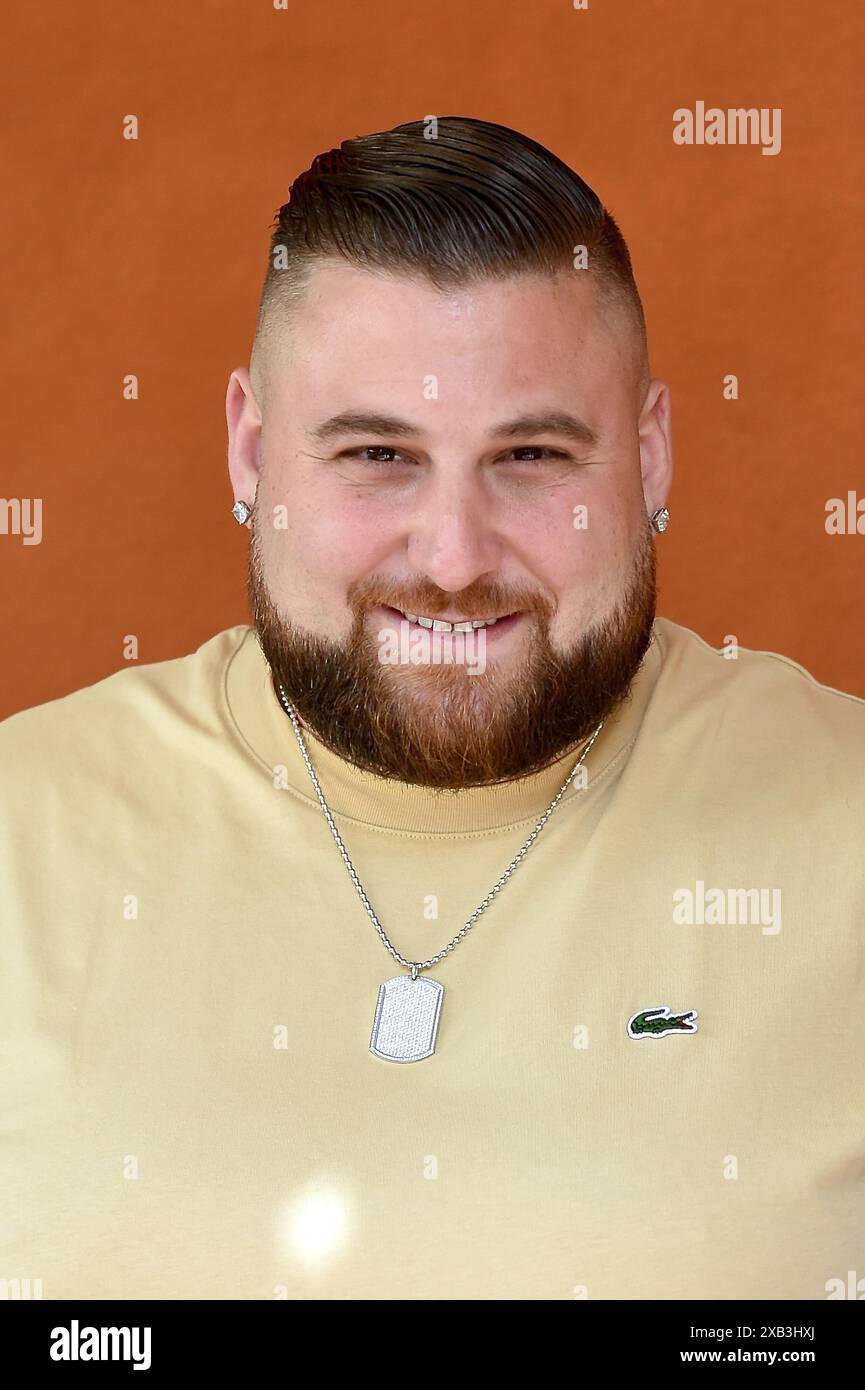 Paris, France. 10th June, 2024. Nicocapone attends the 2024 French Open ...