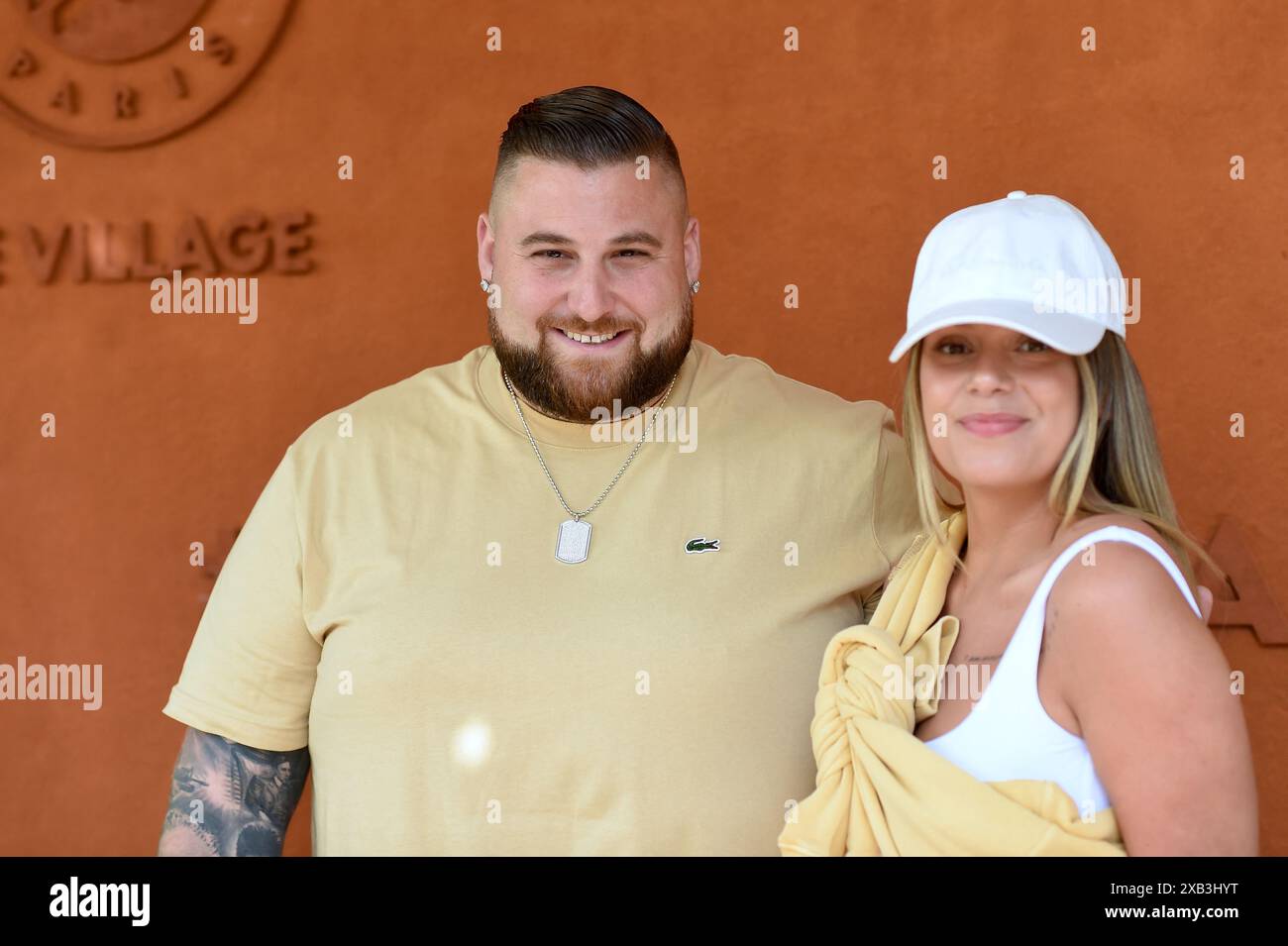 Paris, France. 10th June, 2024. Nicocapone attends the 2024 French Open ...