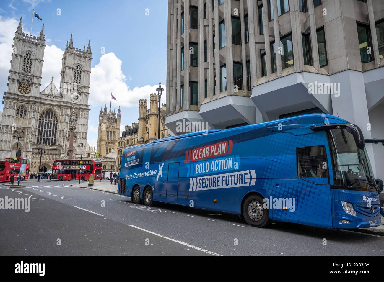Conservative bus hi-res stock photography and images - Alamy