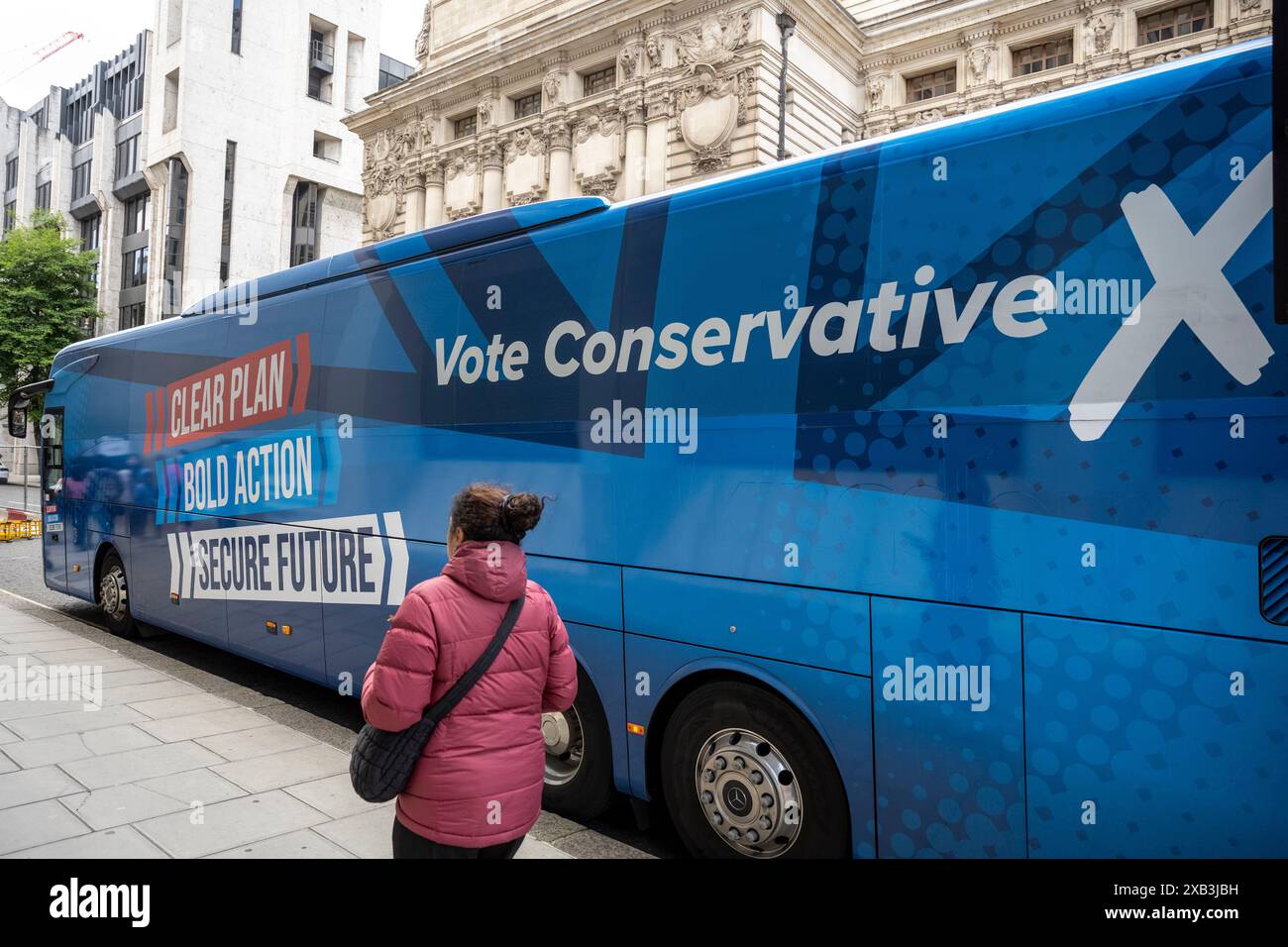 Conservative bus hi-res stock photography and images - Alamy