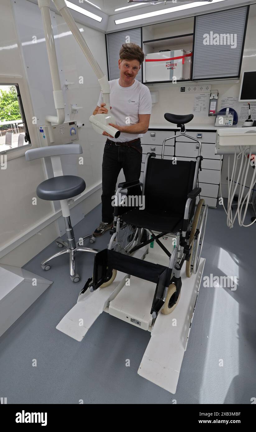 Ribnitz Damgarten, Germany. 10th June, 2024. Sebastian Geiger ...