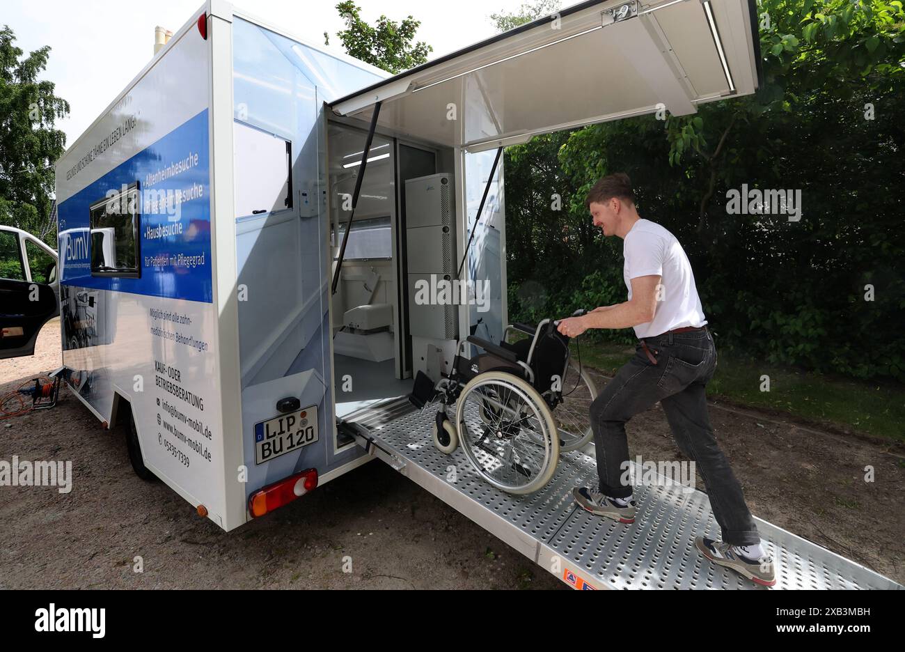 Ribnitz Damgarten, Germany. 10th June, 2024. Sebastian Geiger ...