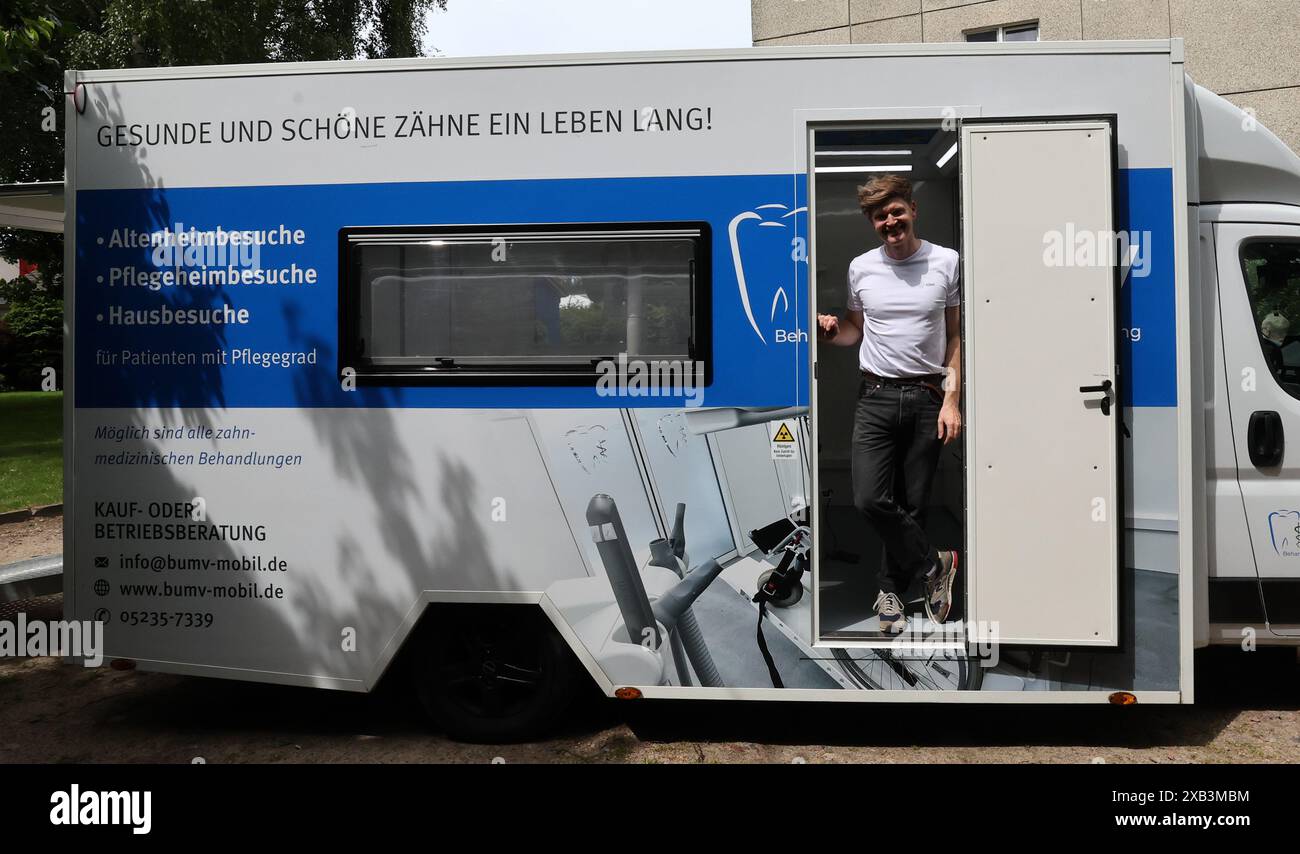 Ribnitz Damgarten, Germany. 10th June, 2024. Sebastian Geiger ...