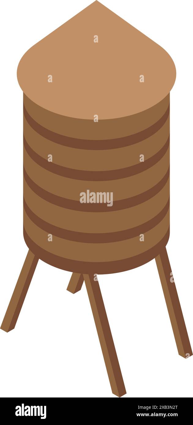 Tower conical roof Stock Vector Images - Alamy