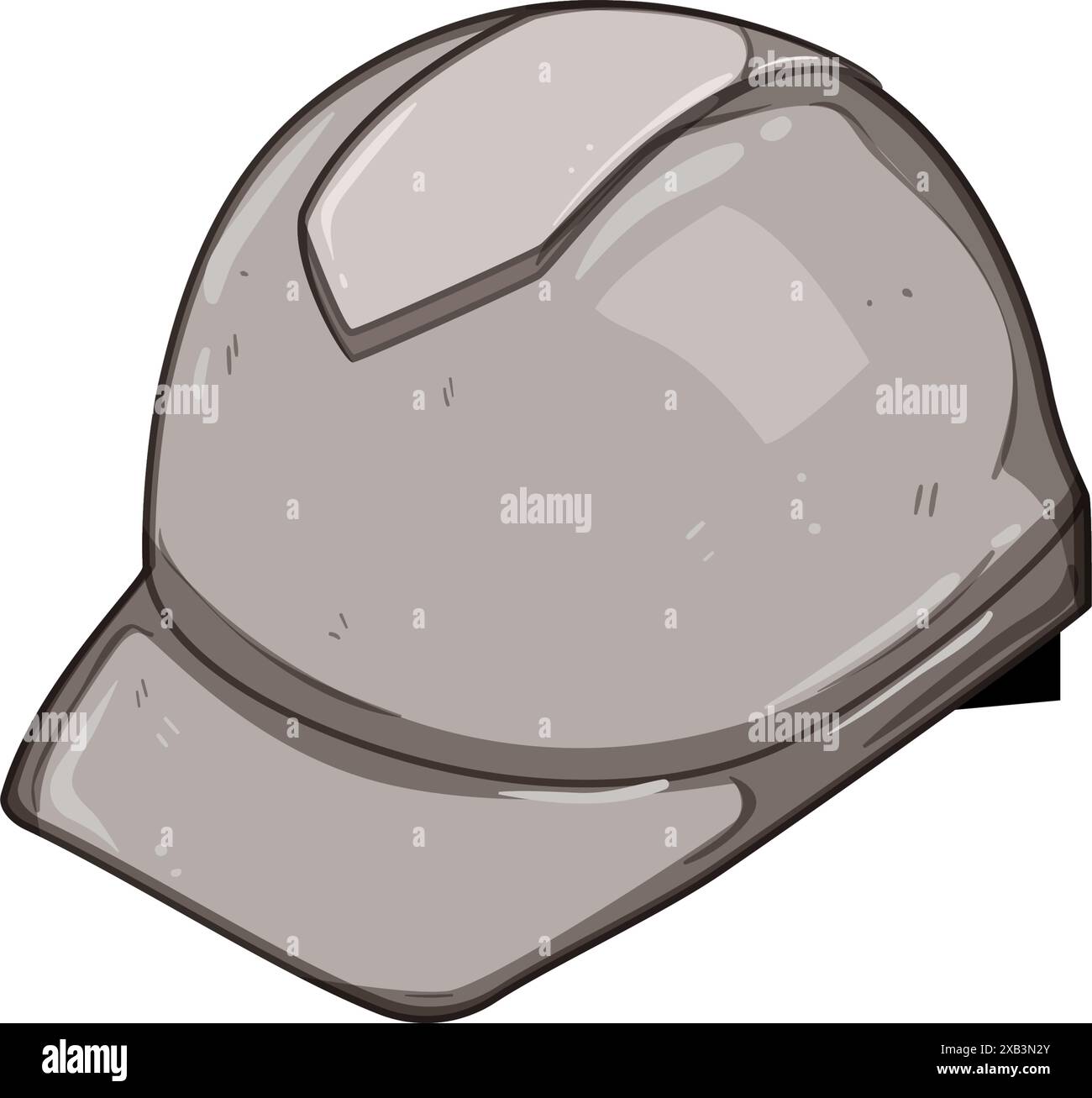 work hard hat cartoon vector illustration Stock Vector Image & Art - Alamy