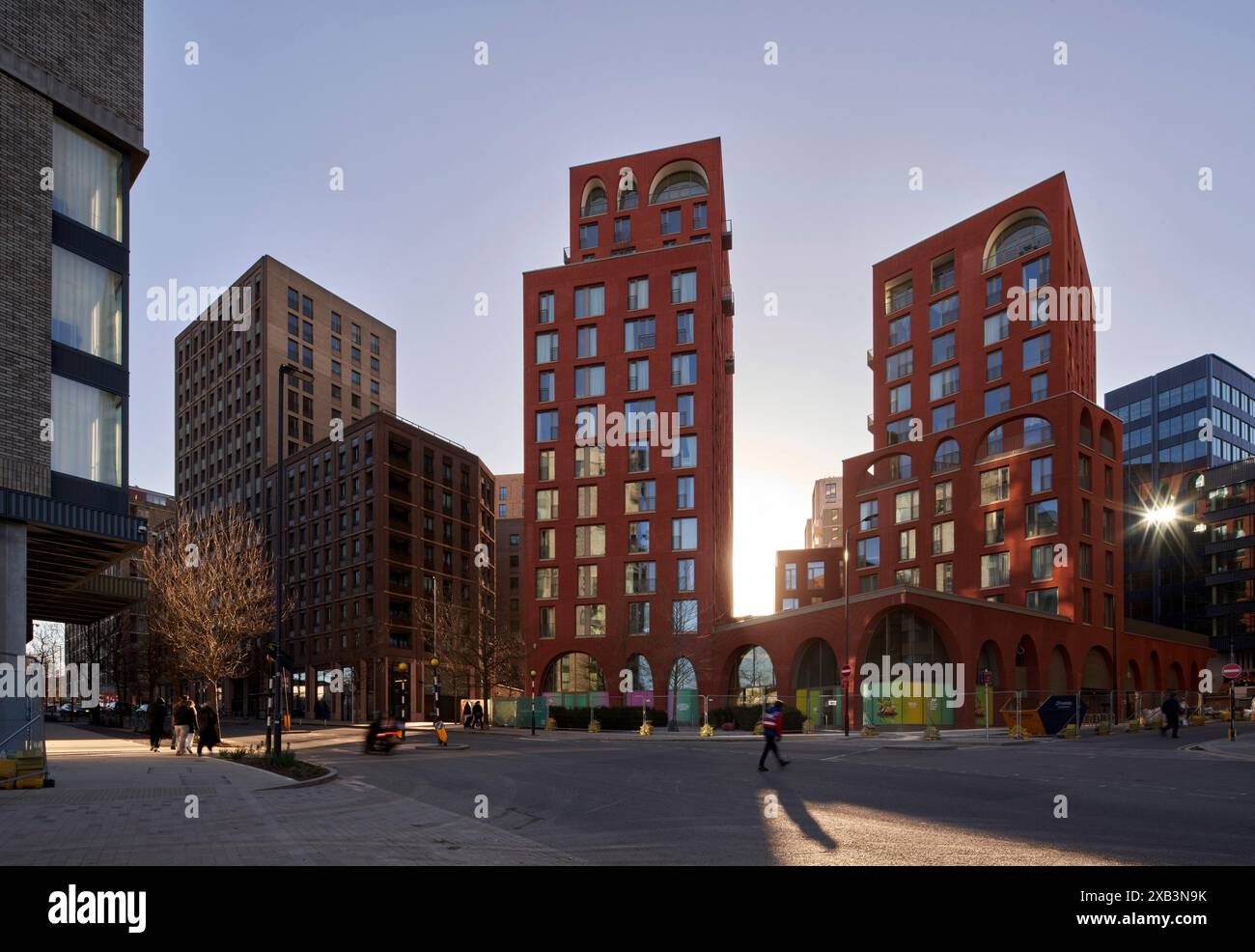 Cadence building area from north. Cadence - King's Cross, London ...