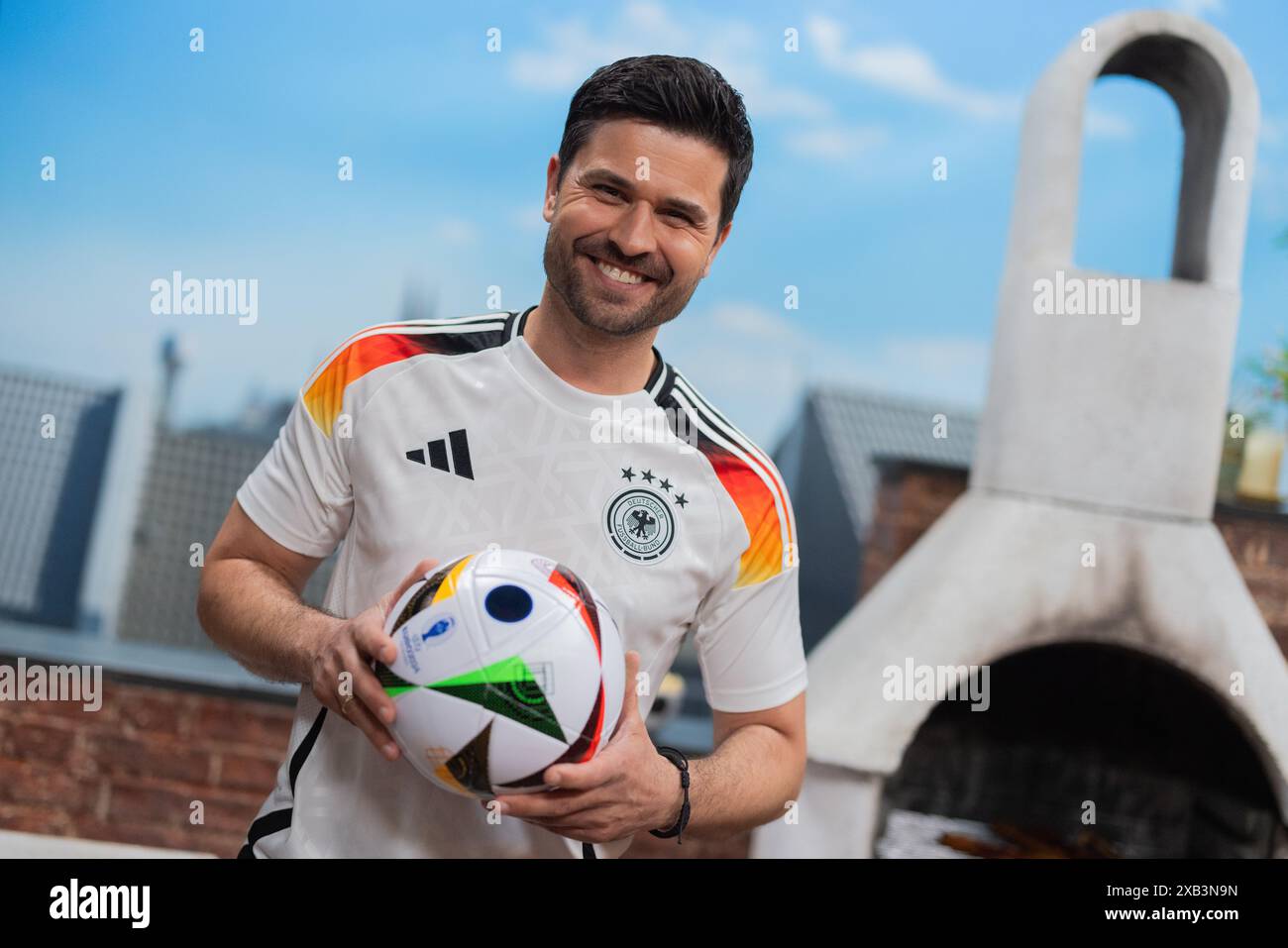 PRODUCTION - 10 June 2024, North Rhine-Westphalia, Cologne: Milos ...