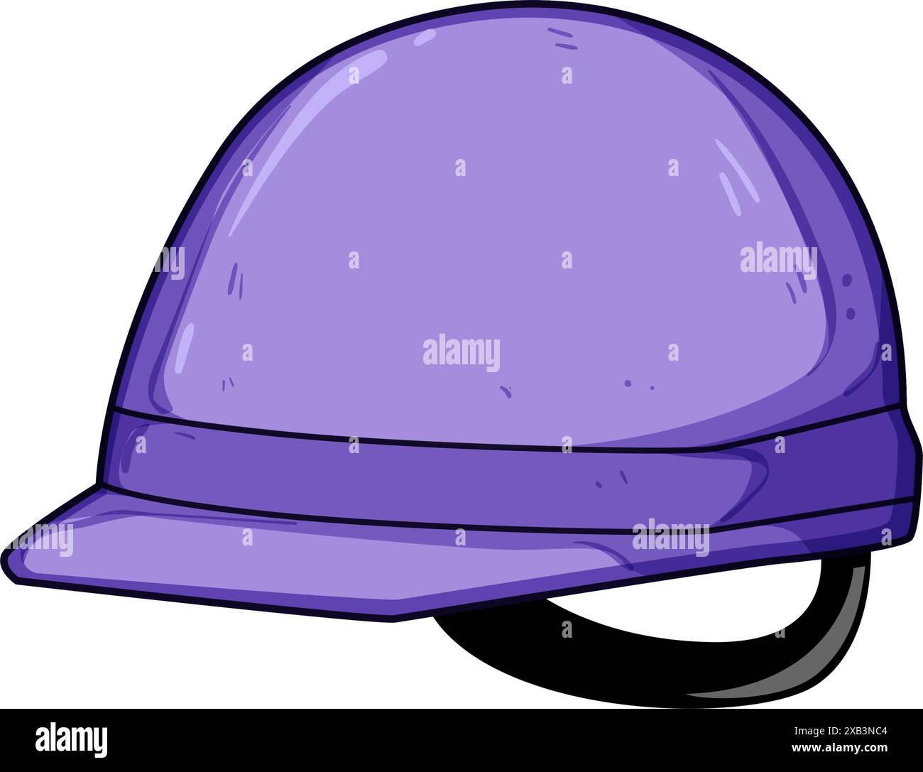 safety hard hat cartoon vector illustration Stock Vector Image & Art ...