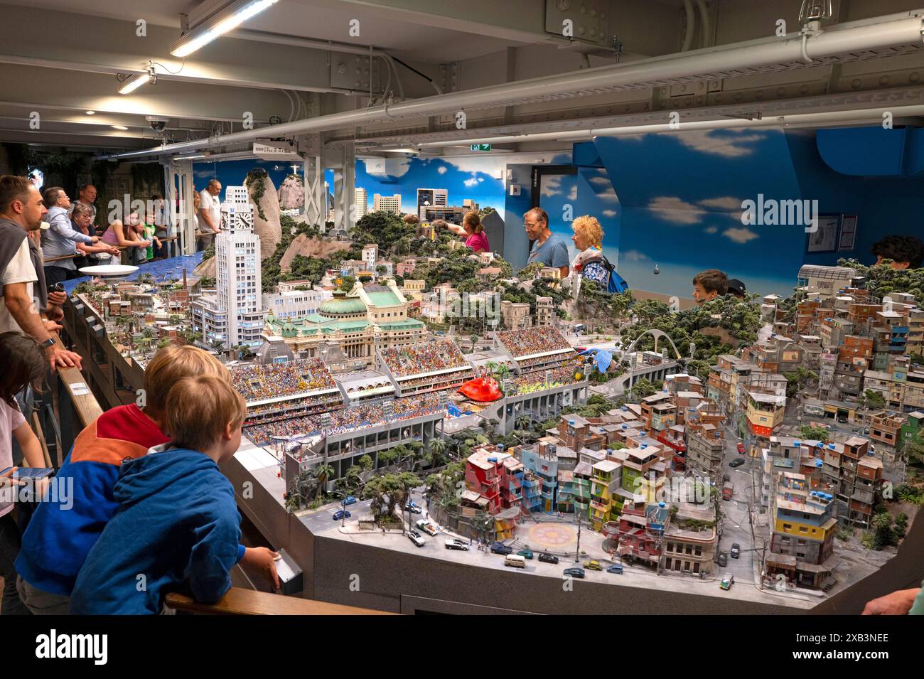 The Rio de Janeiro section at Miniature Wonderland, Hamburg, Germany ...