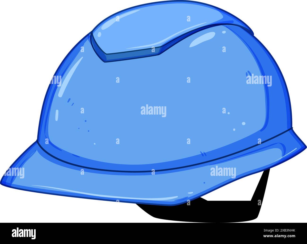 builder hard hat cartoon vector illustration Stock Vector Image & Art ...