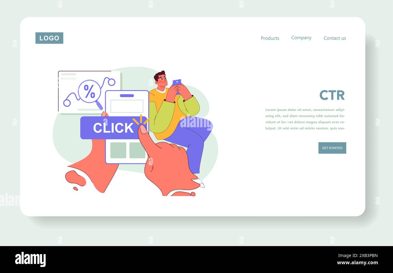 Mobile Marketing concept. Engaging online advertising strategies with ...