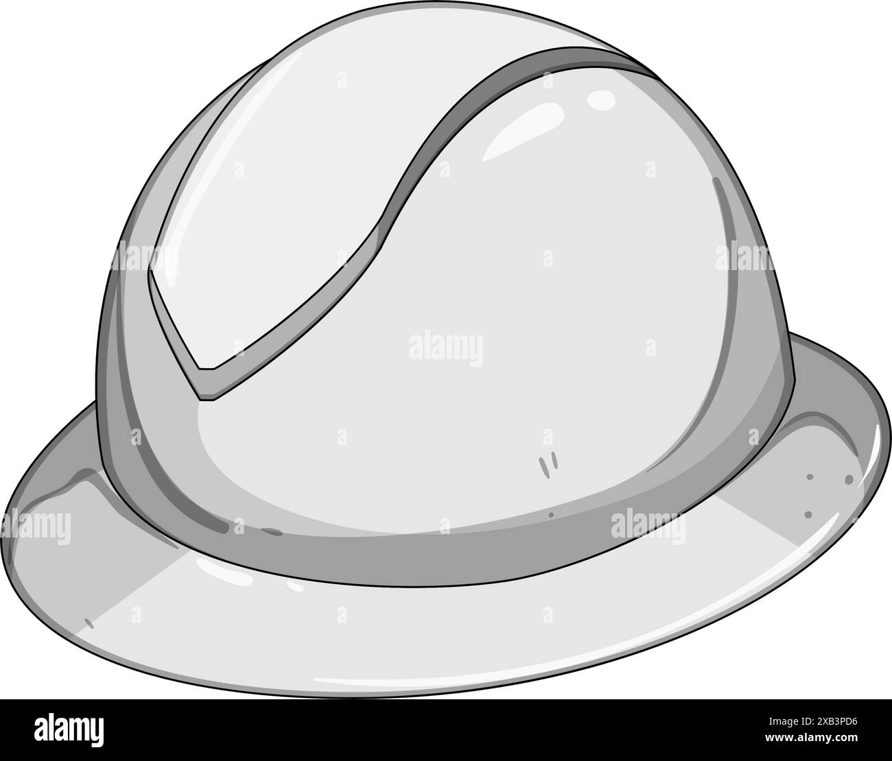 Hard Hat Clipart Black And White