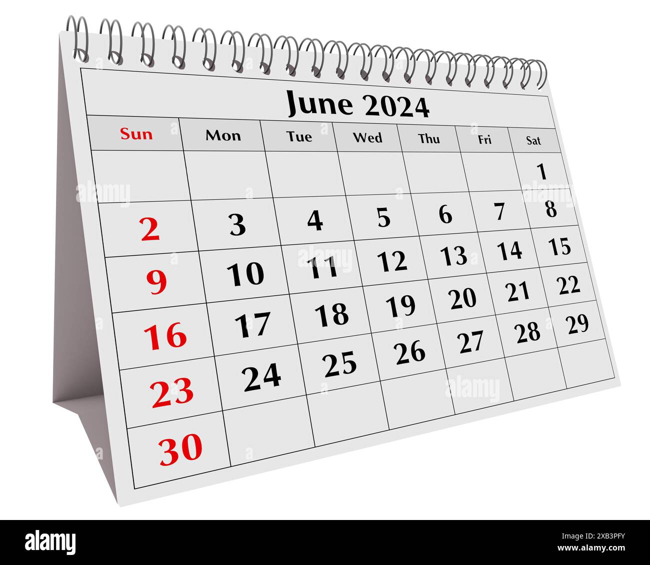 June Month Calendar 2024