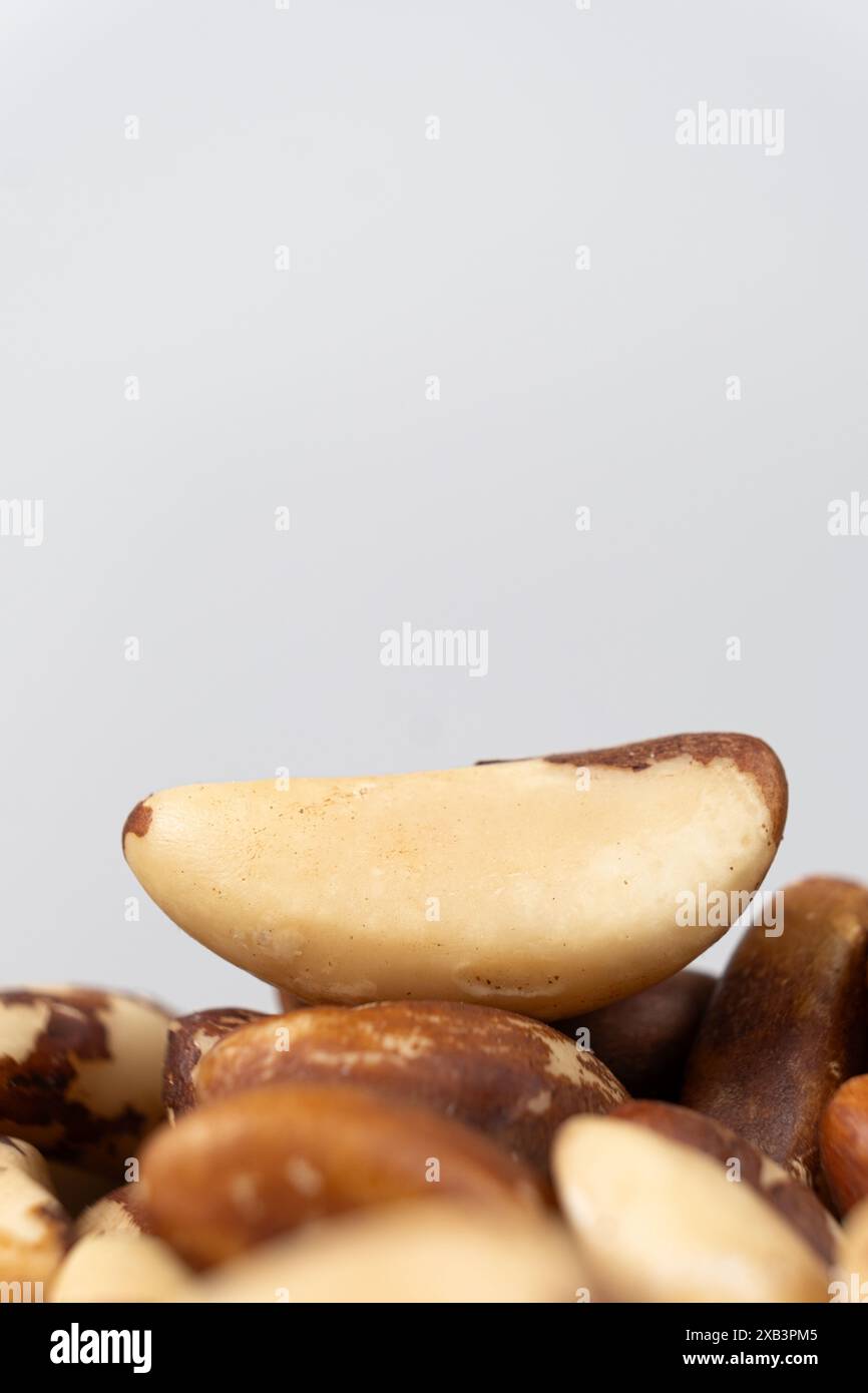 Macro Brazil nuts. The Worlds Healthiest Nuts, A Source of Selenium ...