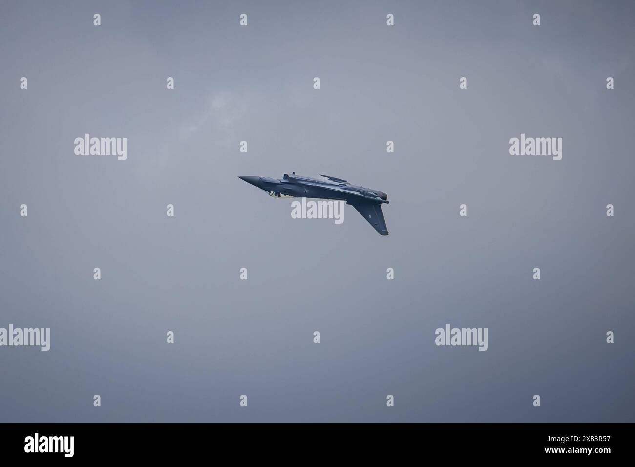 Eurofighter Typhoon, aufgenommen im Rahmen einer Flugshow der ILA ...