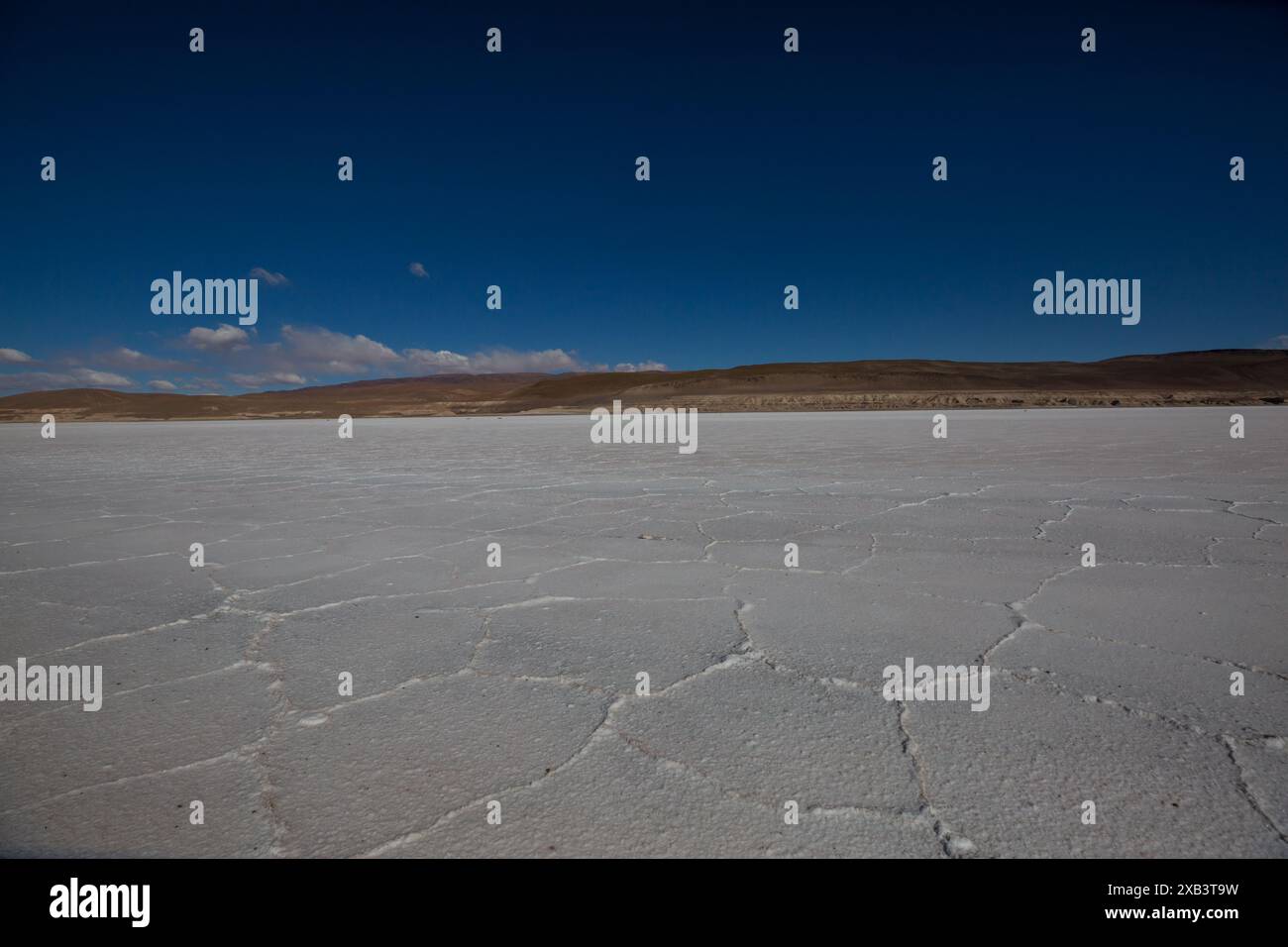 Salt desert in the Jujuy Province, Argentina Stock Photo - Alamy