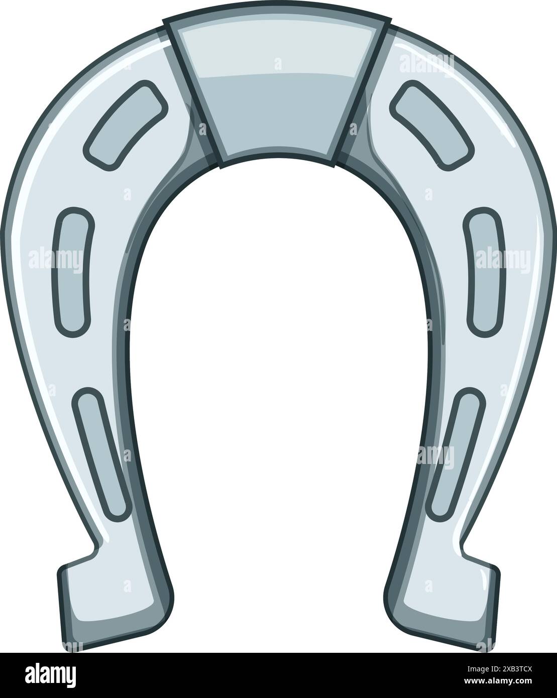 logo horseshoe cartoon vector illustration Stock Vector Image & Art - Alamy