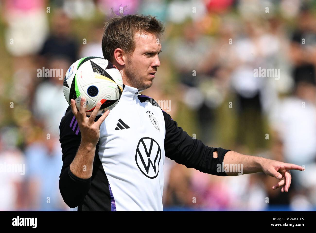 10 June 2024, Bavaria, Herzogenaurach: Soccer, preparation for the ...