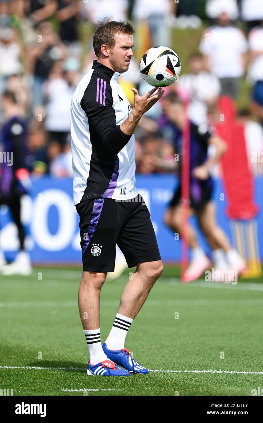 10 June 2024, Bavaria, Herzogenaurach: Soccer, preparation for the ...